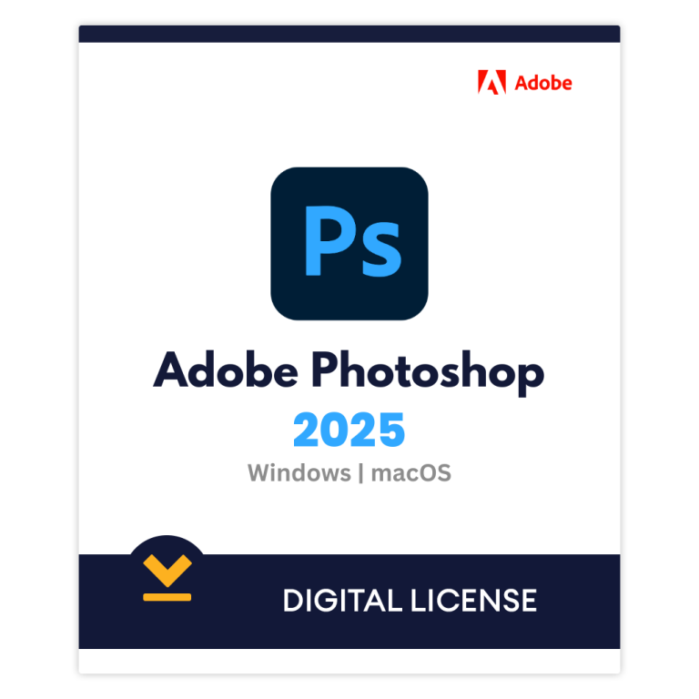 Adobe Photoshop 2025 | Lifetime License | Windows & macOS - TecLicense