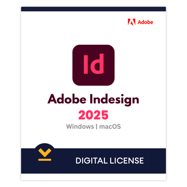 Adobe Indesign 2025 | Lifetime License | Windows & macOS - TecLicense